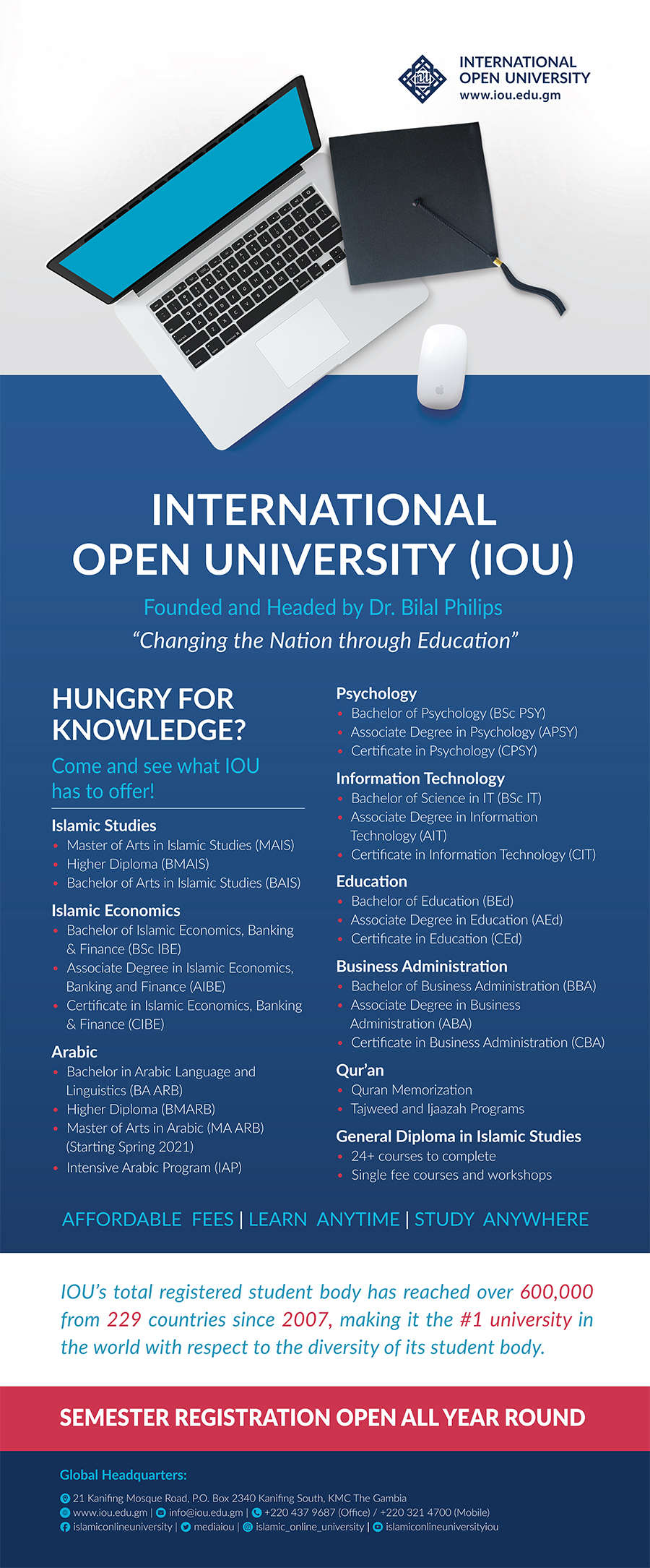 Banners | International Open University