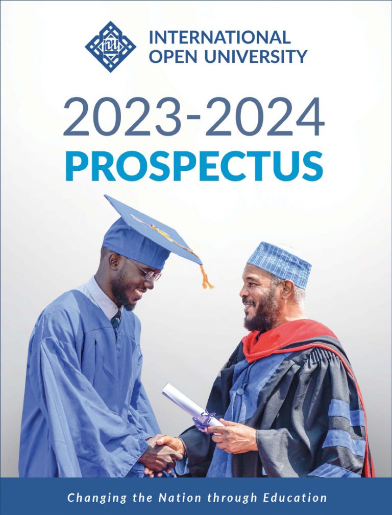 IOU Prospectus | International Open University