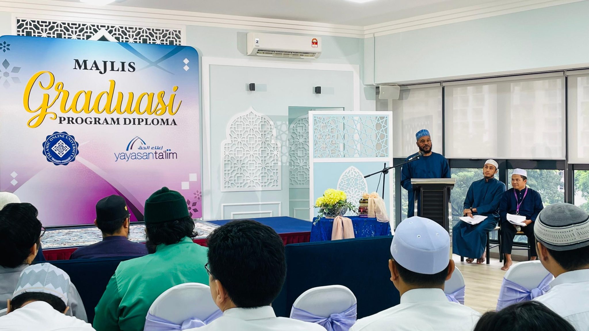Dr Bilal Philips gives opening ceremony speech at Yayasan Ta’lim 5th ...